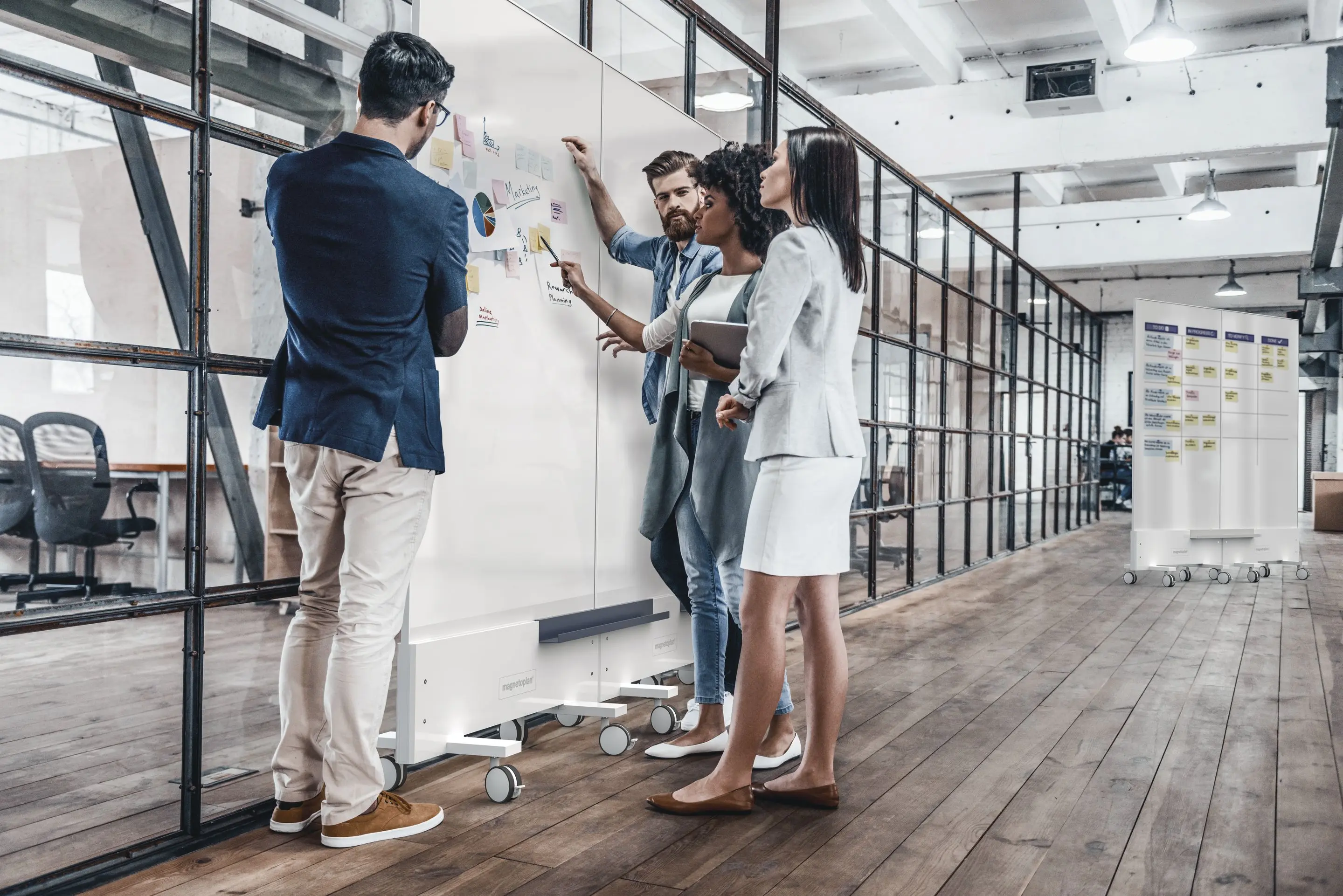 Новітня преміальна система Infinity Wall – мобільні магнітно-маркерні ...